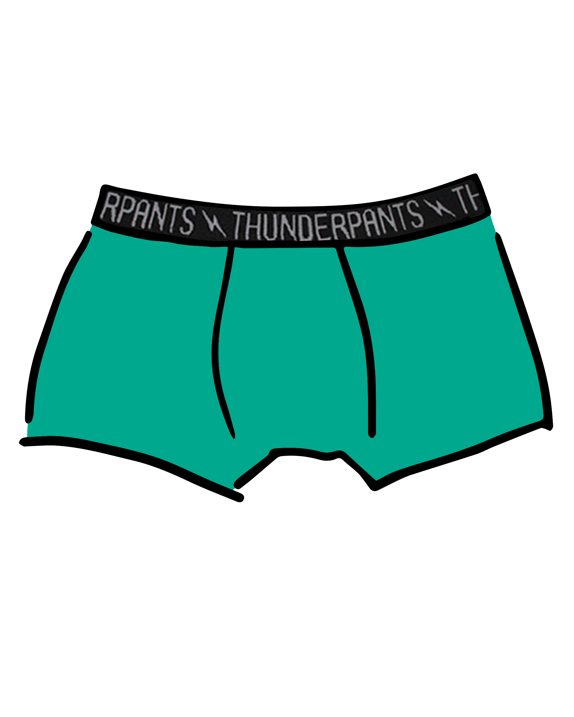 Boxer Brief Peacock Green – Thunderpants USA