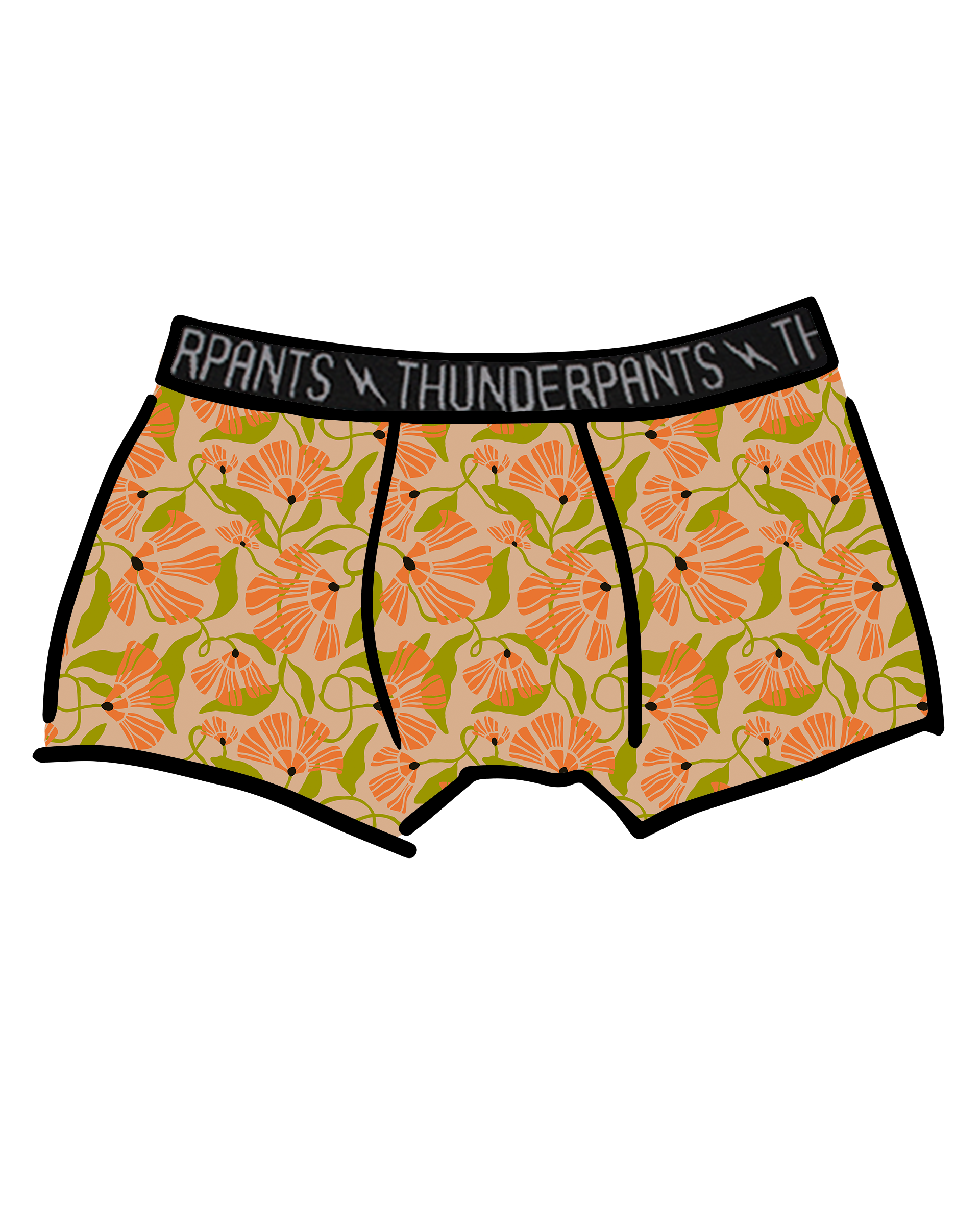 Boxer Brief Secret Garden – Thunderpants USA